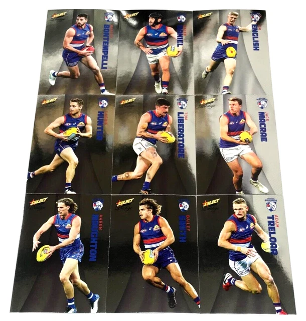 2022 SELECT AFL Footy Stars Prestige Trading Card Base Team Set(9)*-W ...