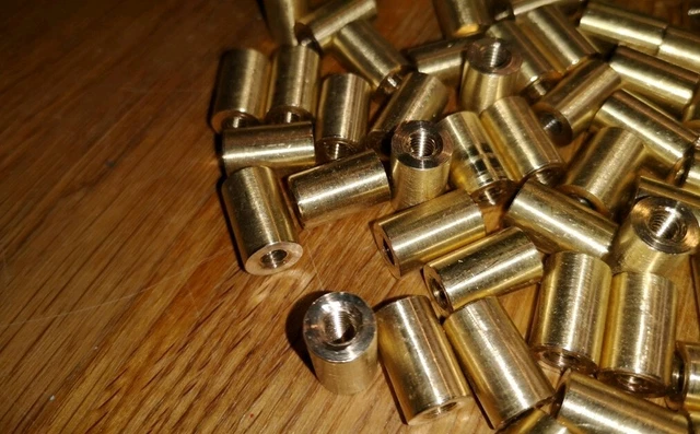 M4 M5 M6 M8 M10 M12 Threaded Brass Spacer Standoff Bush 16Mm 5/8 ...