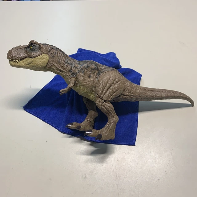 MATTEL JURASSIC WORLD Dino Escape Tyrannosaurus Rex Stomp N' Escape 20 ...