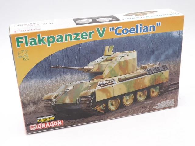 DRAGON 7236 FLAKPANZER Coelian Panzer Modell Bausatz 1:72 in OVP - NEU ...