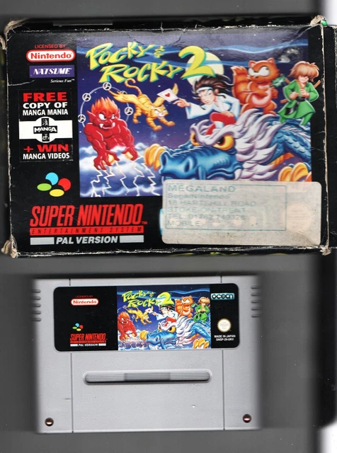 NINTENDO SNES POCKY & Rocky 2 (voir ci-dessous) EUR 113,01 - PicClick FR