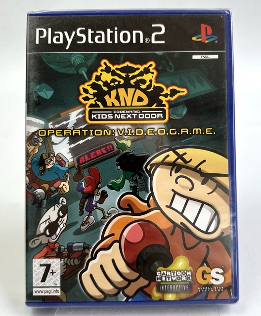 PS2 CODENAME: KIDS Next Door Operation V.I.D.E.O.G.A.M.E, New And Factory Sealed £39.99 ...