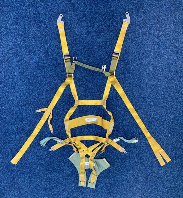 AIRCRAFT EJECTION SEAT Parachute Harness Type B MK * MBEU10808PA * £300 ...