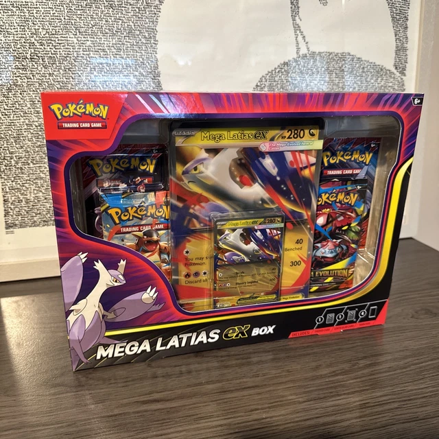 POKEMON TCG MEGA Evolution Mega Latios EX Box Brandneu & Sealed EUR 32 ...