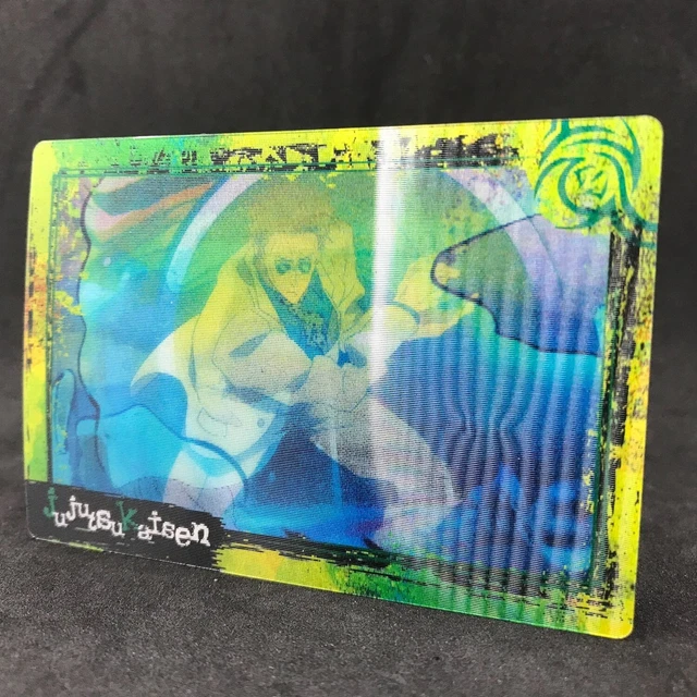 JUJUTSU KAISEN KENTO NANAMI Satoru Gojo No.10 Collectable 3D Card Anime ...