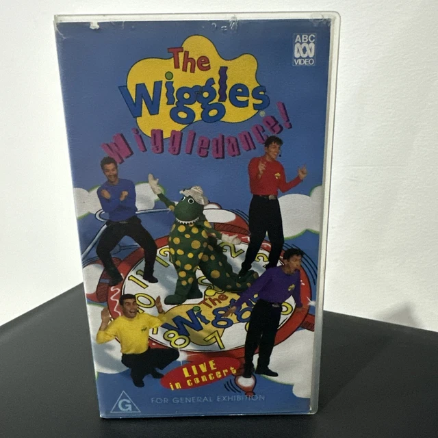 THE WIGGLES WIGGLEDANCE! Live In Concert VHS ABC Video 1997 Original ...