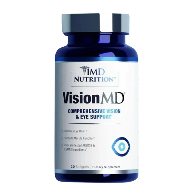 1MD NUTRITION VISION MD Eye Vitamin CARMIS - Eye Supplement - 30 ...