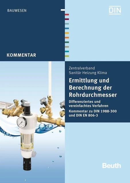 ERMITTLUNG UND BERECHNUNG der Rohrdurchmesser, Franz-Josef Heinrichs ...