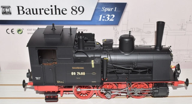 KM1 108903 SPUR 1 BR 89 7488 Dampflok DRG in Ep. II, DCC, Sound + Rauch ...