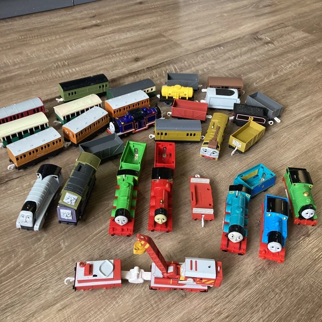THOMAS THE TANK Engine Trackmaster Train Bundle Gullane 90s Read ...
