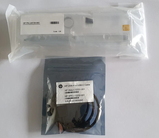 GENUINE HP RECHARGEABLE Active Pen G3 with charging cable. Brand New ...