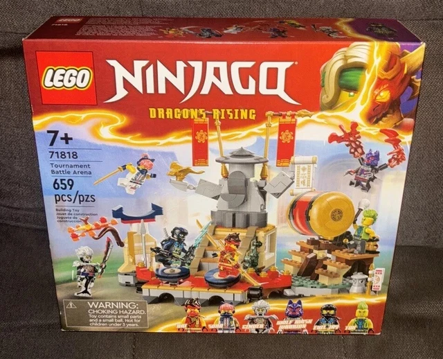 LEGO® 🧱NINJAGO DRAGONS Rising Tournament 🥷Battle Arena Building Set ...