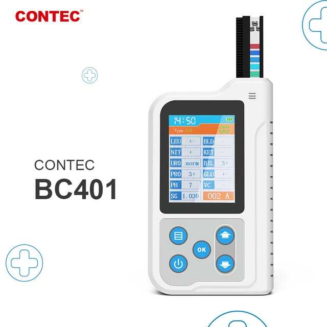 FDA CONTEC BC401BT Bluetooth Urinanalysator 11 Parameter 100 Stck ... FDA CONTEC BC401BT Bluetooth Urinanalysator 11 Parameter 100 Stck ...