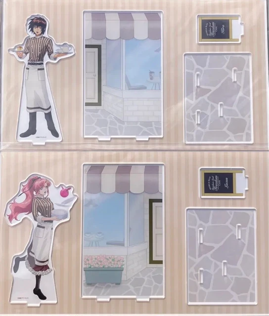 GUNDAM SEED FREEDOM CAFE 2024 Kira Lacus Acrylic Diorama Figure Set ... GUNDAM SEED FREEDOM CAFE 2024 Kira Lacus Acrylic Diorama Figure Set ...