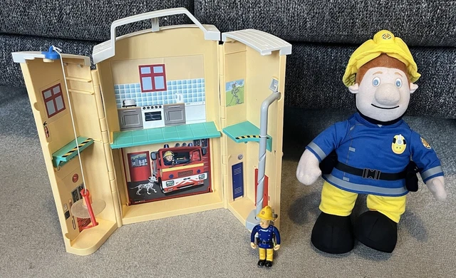 FIREMAN SAM PLAY-SET and Plush Toy £6.91 - PicClick UK