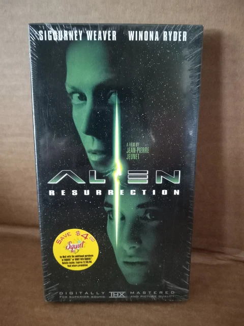 ALIEN RESURRECTION VINTAGE NEW VHS Tape Watermark Sigourney Weaver ...
