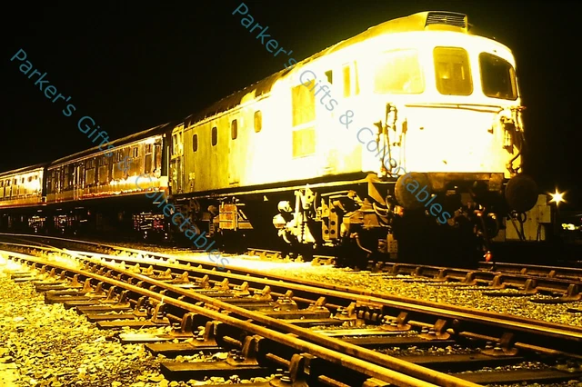 ORIGINAL 35MM RAILWAY Slide Diesel Electric Locomotive 33119 - 1992 ...