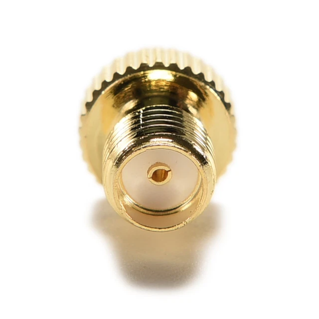 GOLD PLATING ADAPTER TS9 male plug to SMA female jack RF connector straight BYR EUR 3,42 ...