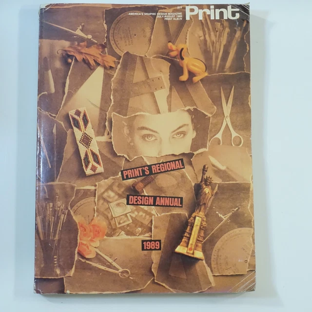 VINTAGE 1989 PRINT Graphic Design Magazine Regional Design Annual Best ...