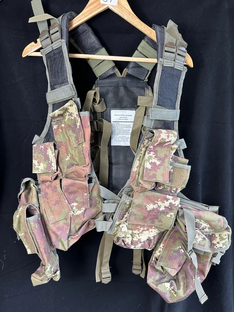 GENUINE MIL-TEC ARMY Backpack - Tactical - Load Bearing Rig - Air Soft ...