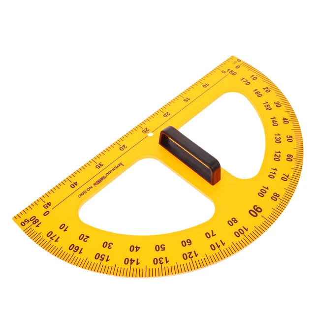 TEACHING PROTRACTOR LARGE Protractor Handheld Protractor 180 Degree ...