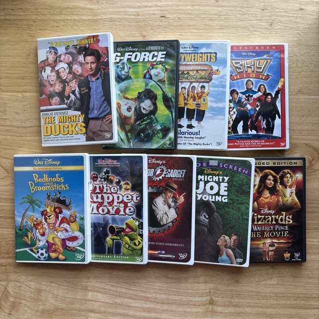 DISNEY LIVE ACTION Family Kids DVD Lot Bundle - 9 Movies - 9 Disc £25. ...