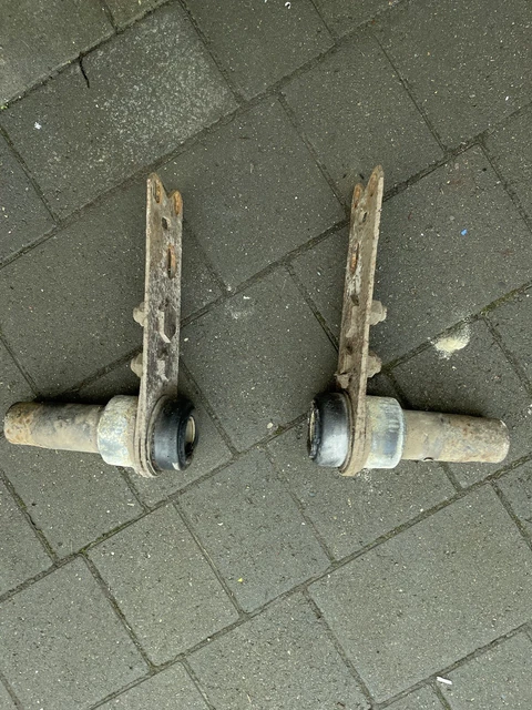 PORSCHE 924 944 (1975-1989) PAIR Rear Suspension Adjustable Spring ...