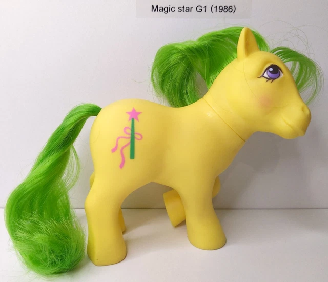 MY LITTLE PONY G1 Magic Star 1986 Hasbro EUR 22,00 - PicClick FR