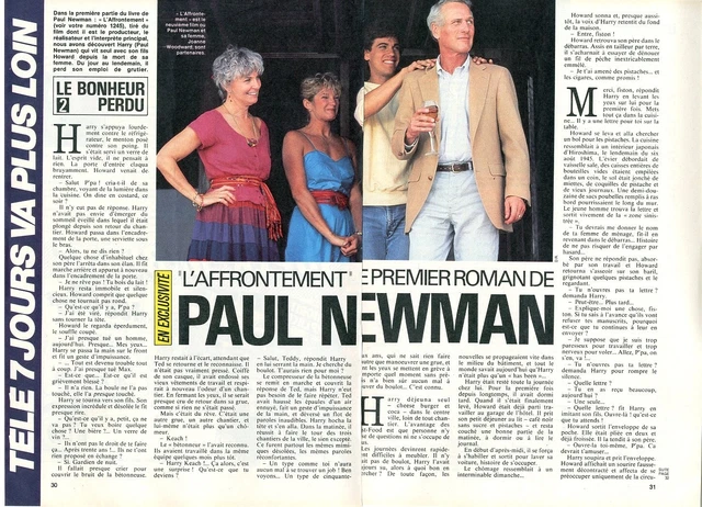 COUPURE DE PRESSE Clipping 1984 Paul Newman (3 pages) EUR 5,00 - PicClick FR