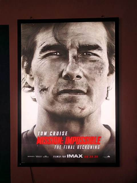 MISSION:IMPOSSIBLE THE FINAL reckoning (2025) Original d/s US Cinema ...