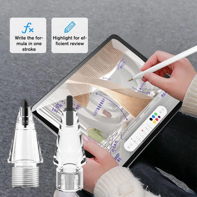 STYLUS TIP TRANSFORMING Pen Tip for IPad Needle Apple Pencil Pen Tip ...
