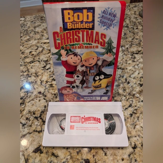 BOB THE BUILDER A Christmas To Remember VHS VIDEO 2003 Elton John £6.44 ...