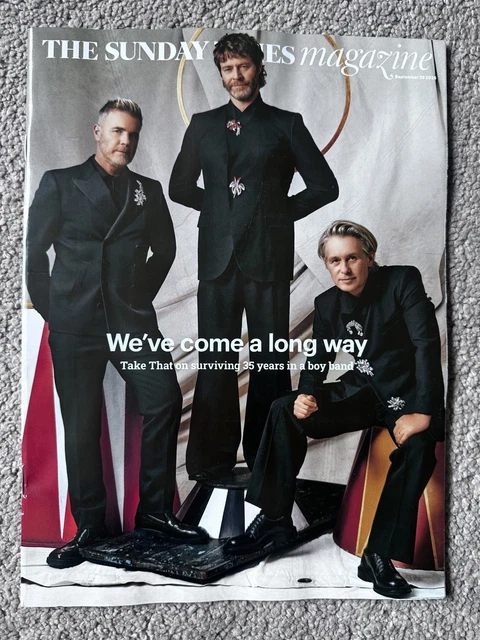 THE SUNDAY TIMES MAGAZINE 28th September 2025 28/9/25 Take That At 35 £ ...
