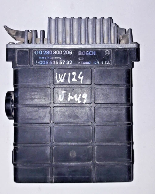 MERCEDES-BENZ W124 W126 ECU COMPUTER ENGINE CONTROL UNIT 6 Zyl ...