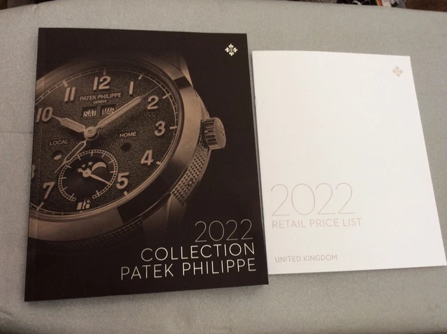 PATEK PHILIPPE WATCH Collection Catalogue And Price List 2022 - UK ...