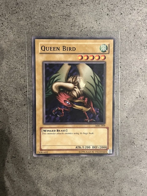 CARTE CARD YU-GI-OH Konami 1996 Edition Queen Bird MRL-009 Tres Bon État PSA En EUR 1,90 ...