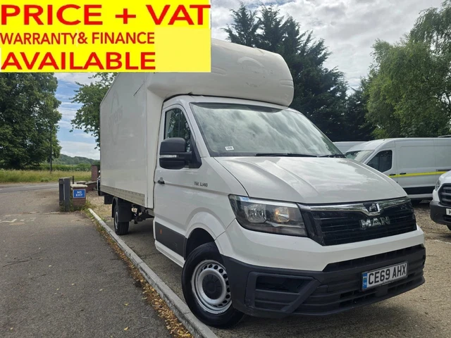 2019 69 MAN TGE 2.0 140 3140d LWB EURO 6 LUTON VAN WITH TAILIFT LONG ...