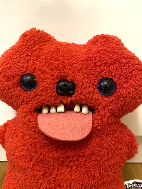 FUGGLER RED SOFT Plush Fart Face Gaptooth McGoo Toy with Sounds £9.99 ...