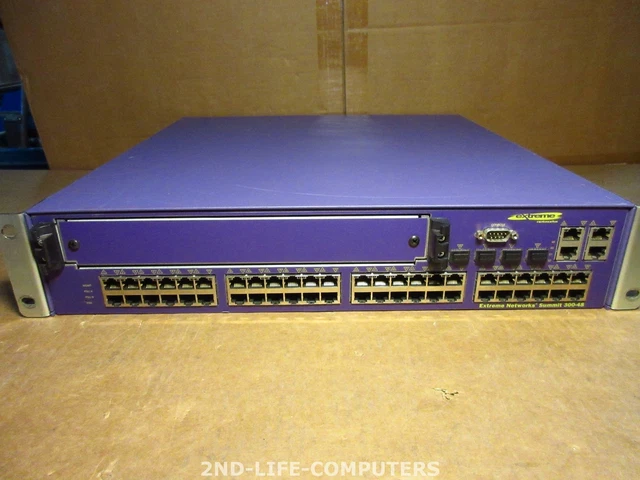 EXTREME NETWORKS SUMMIT 5i 11502 12-Port Gigabit Switch Managed Layer 3 ...