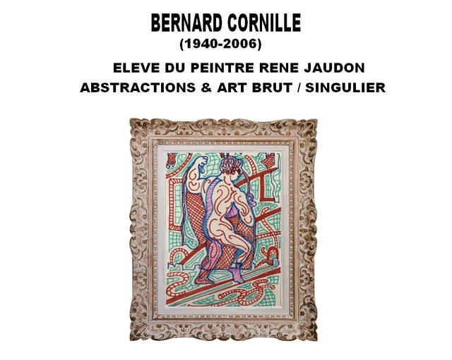 BERNARD CORNILLE (1940-2006) H/P Vue Des Toits De Montmartre Paris (200 ...