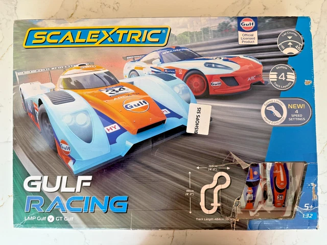 SCALEXTRIC GULF RACING Track Set £1.76 - PicClick UK