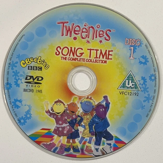TWEENIES - SONG Time The Complete Collection - DVD Disc 1 Only In A Clear Sleeve £3.00 - PicClick UK