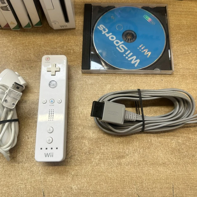 NINTENDO WII GAMES Console Bundle Wii Sports Setup Mario Kart £49.99 ...