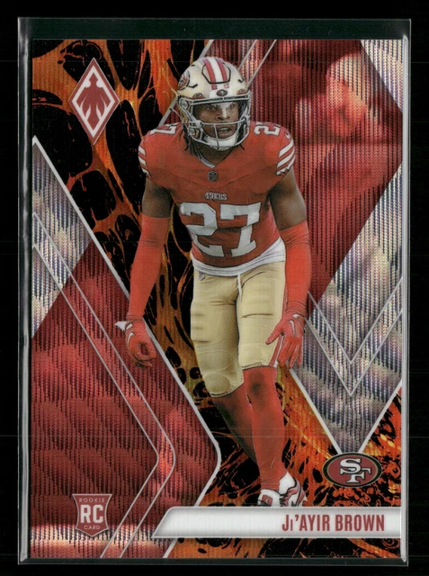 2023 PANINI PHOENIX Football Wave Ji'ayir marron RC 010/175 #185 [zk34 ...