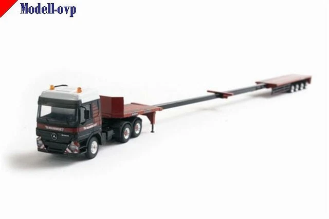 MERCEDES ACTROS WITH Goldhofer trailer Mammoet Conrad models 40140/02 1 ...