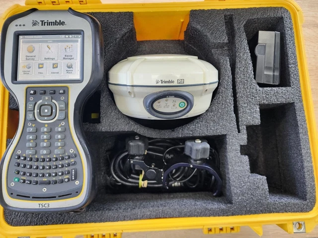 TRIMBLE R8 MODEL 3 GPS GNSS RTK VRS Rover Kit w/ TSC3 Access Data ...
