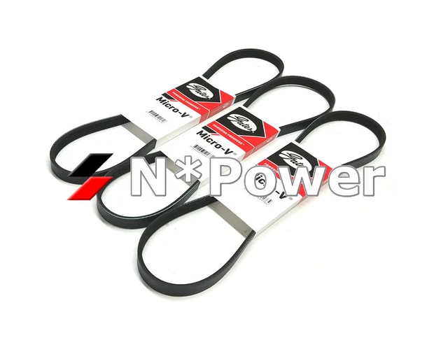 GATES DRIVE FAN BELT KIT for NISSAN SKYLINE GTR R33 R34 RB26DETT 2.6 ...