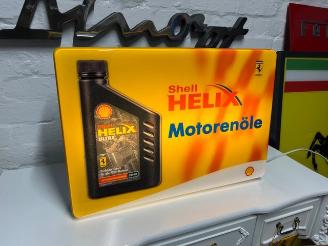 RARE FERRARI SHELL F1 Schumacher Garage Sign Showroom Dealership Man ...