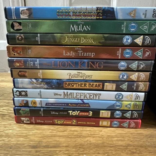 DISNEY PIXAR 22 x Children/Family PG/U DVD Bundle Lot Classics Jungle ...