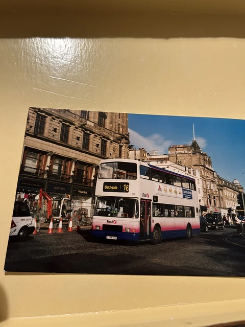 CLASSIC BUS PHOTO leyland olympian L544 USU first Scotland EUR 1,14 ...